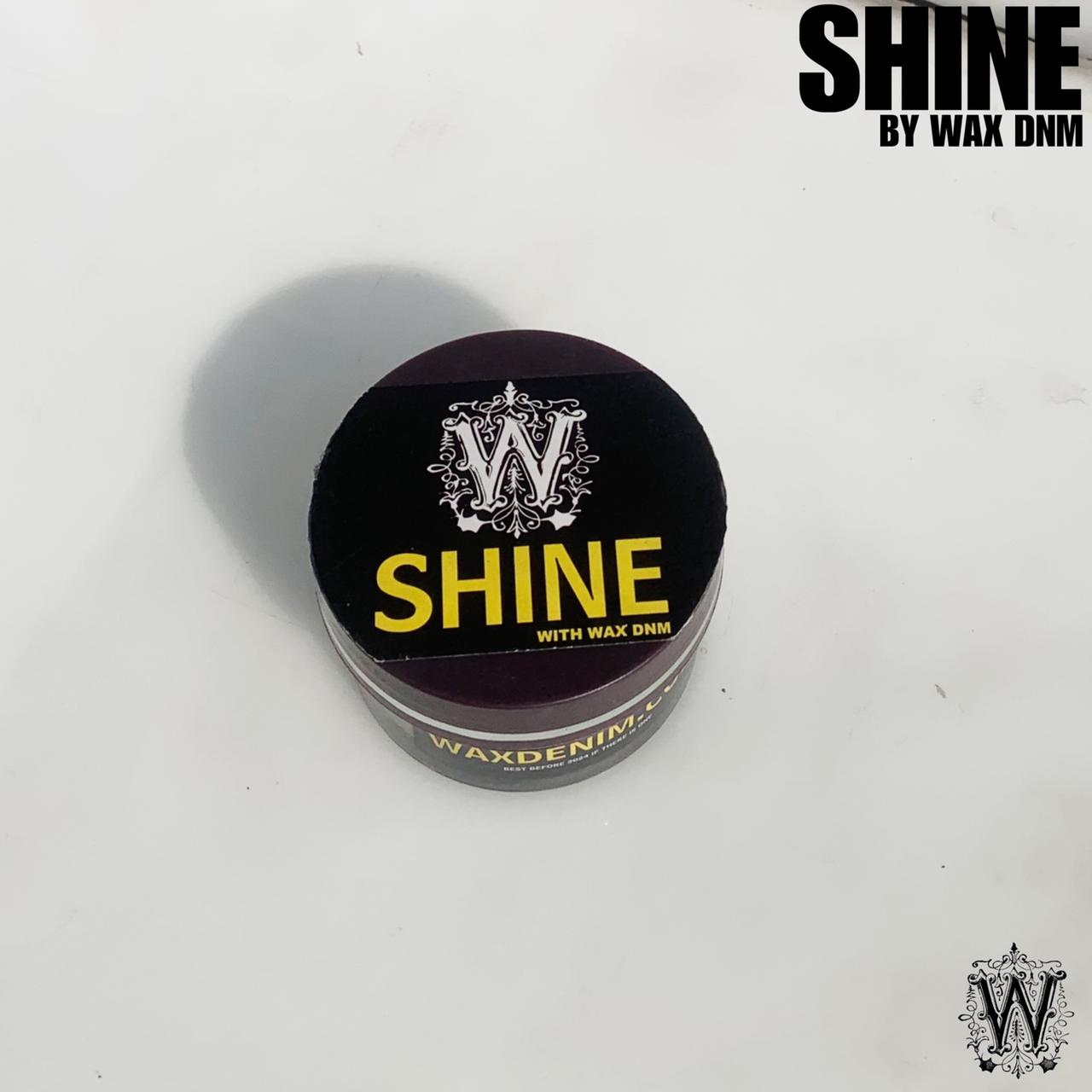 SHINE Brown Shoe Wax. – Wax Denim PK